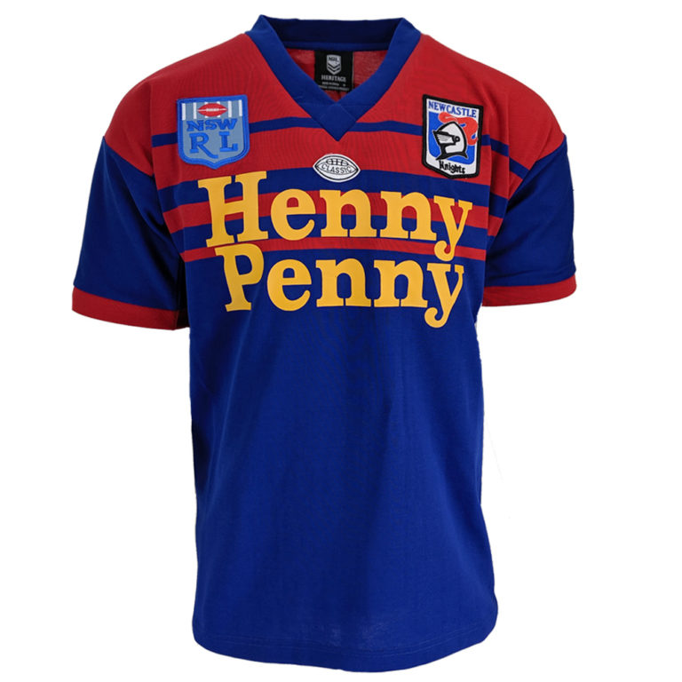 Newcastle Knights Henny Penny 1988 Retro Jersey Size 2XL - Pro Sports ...