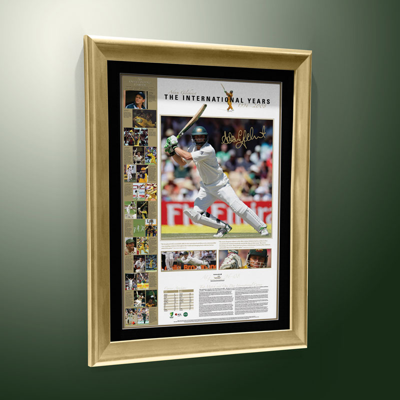 Adam Gilchrist International Years - Pro Sports Memorabilia