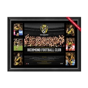 AFL Season 2016 Richmond Tigers Super Frame - Pro Sports Memorabilia