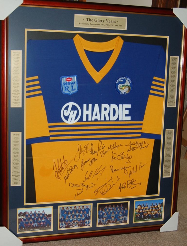 Parramatta Eels NRL Memorabilia