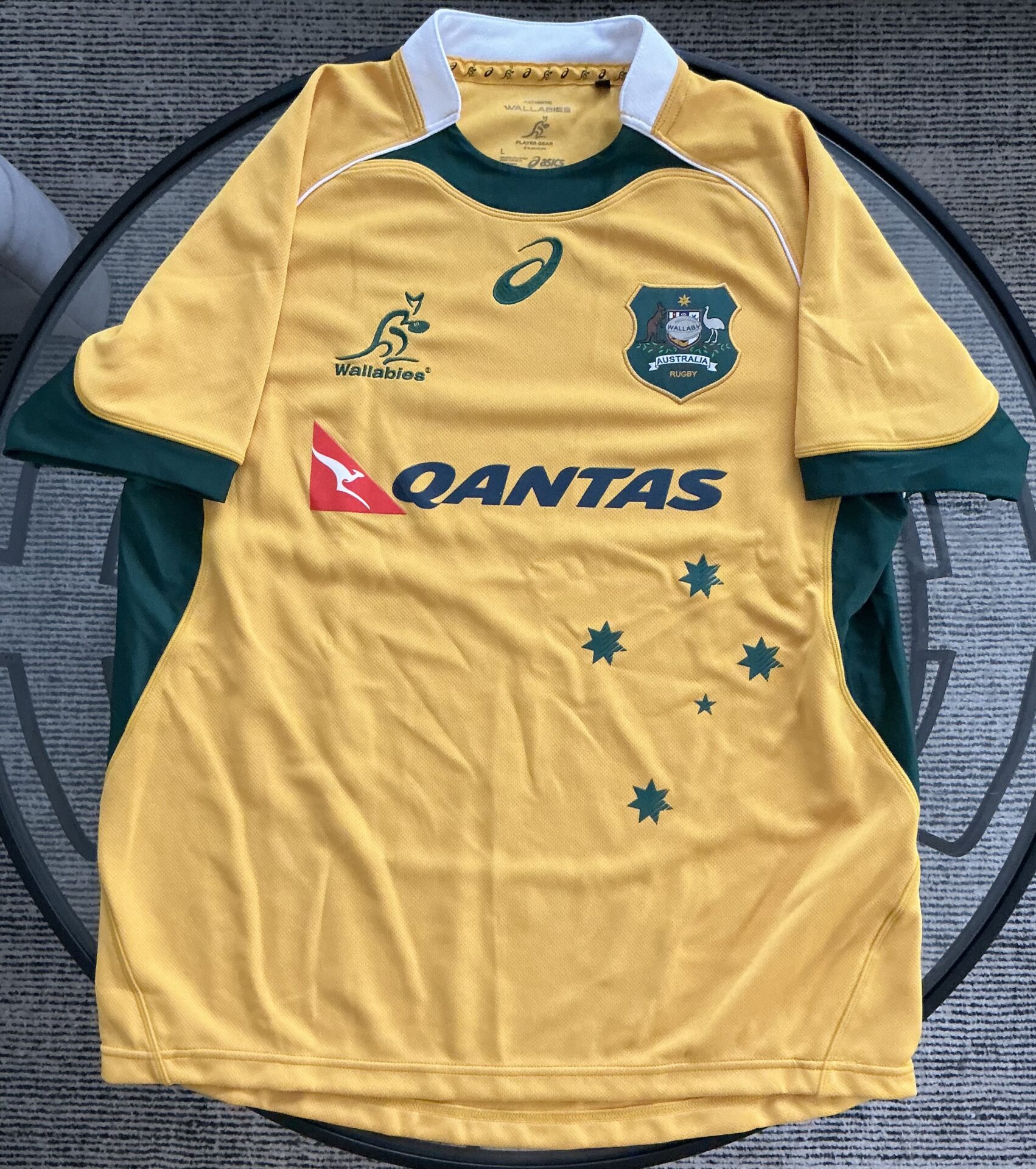 Australian Wallabies 2014 Jersey | Size Large - Pro Sports Memorabilia